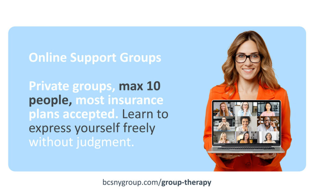 BCS Group Therapy – Online Support Groups